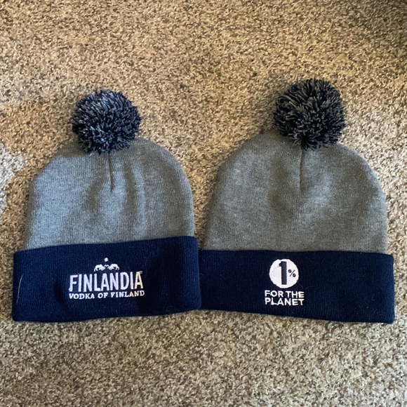 Accessories | Finlandia Branded Beanie Hat Stocking Cap | Poshmark